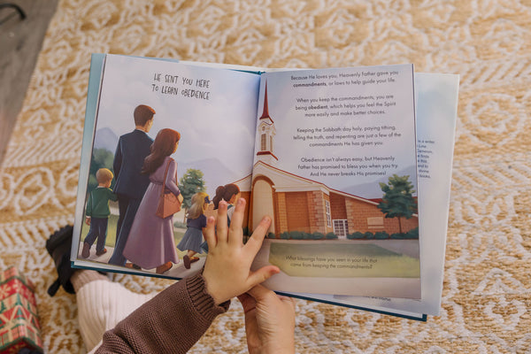 "He Sent You Here" Children's Book – Line Upon Line, Co.