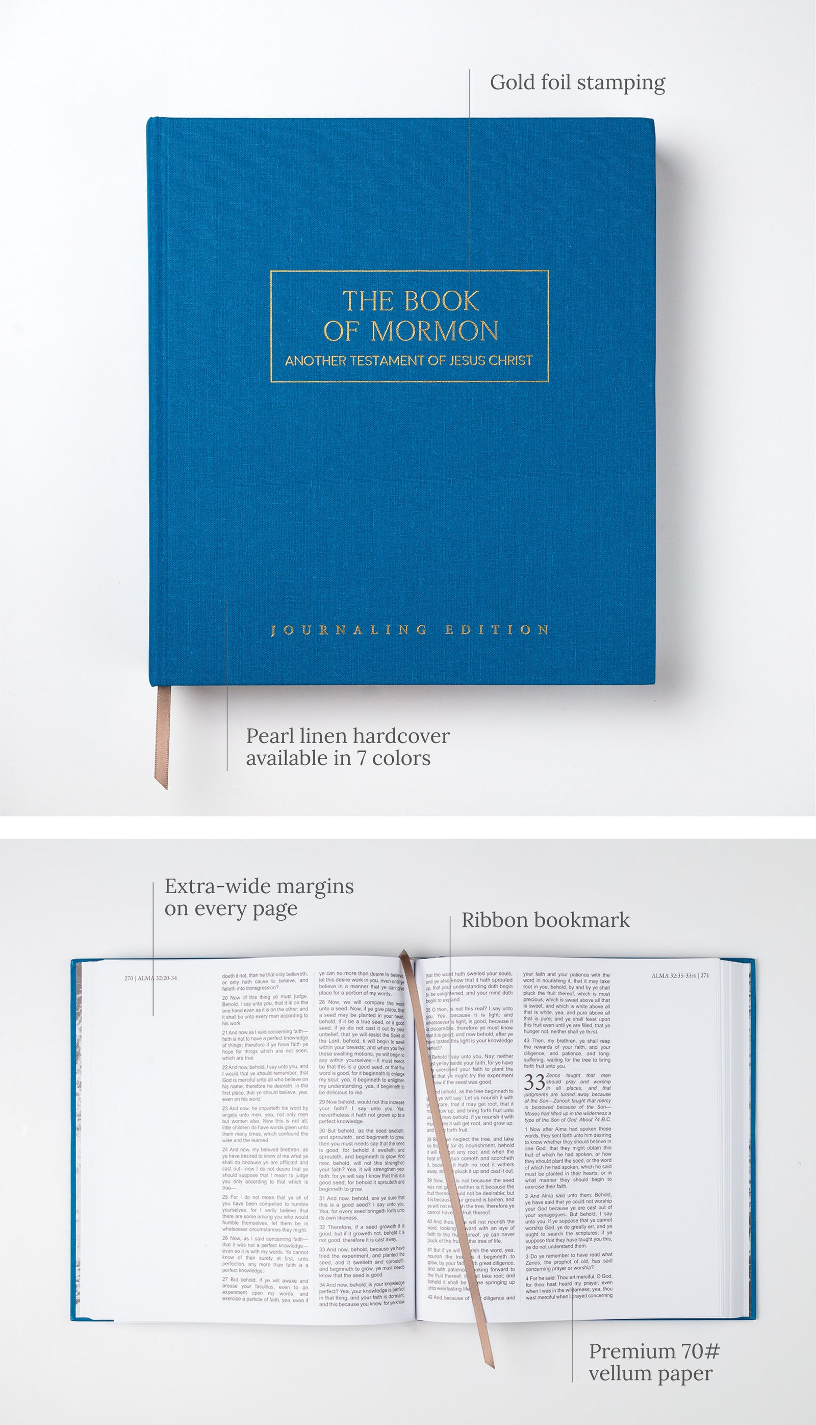 High Quality Wide Margin LDS Scriptures & General Conference Talks