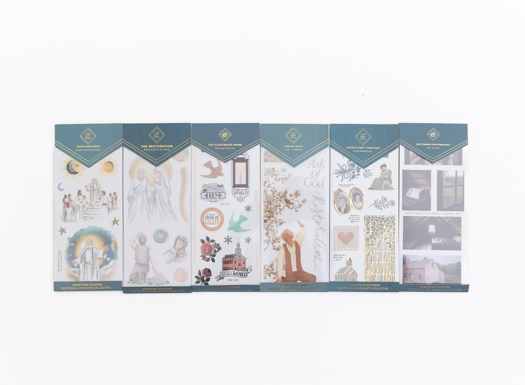 Doctrine and Covenants Scripture Stickers – Line Upon Line, Co.