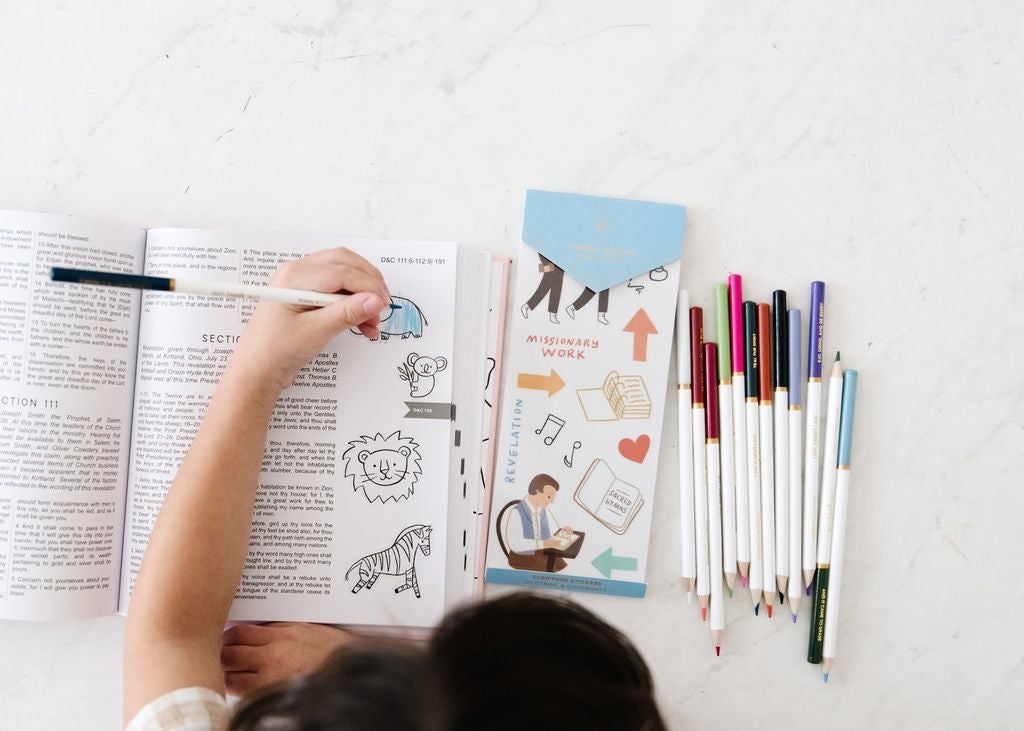 Primary Edition Scripture Stickers – Line Upon Line, Co.