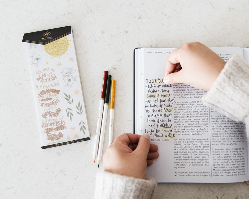 General Conference Scripture Stickers – Line Upon Line, Co.
